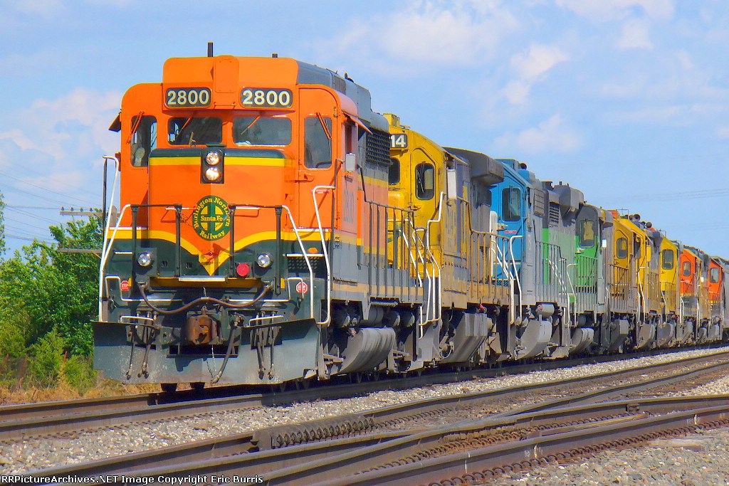 BNSF 2800 west